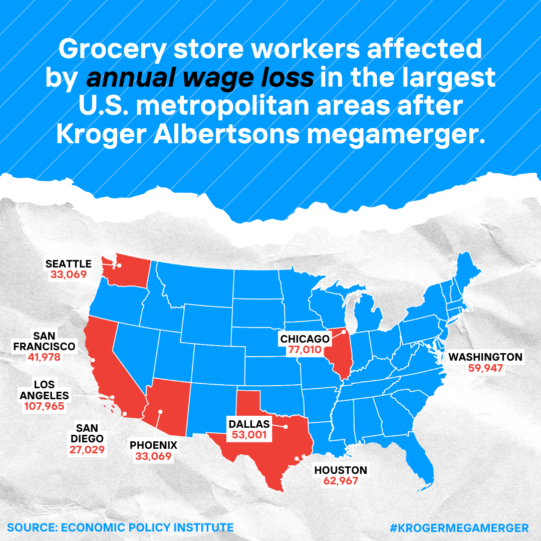 Stand United Against the Kroger Albertsons Megamerger! - The United ...