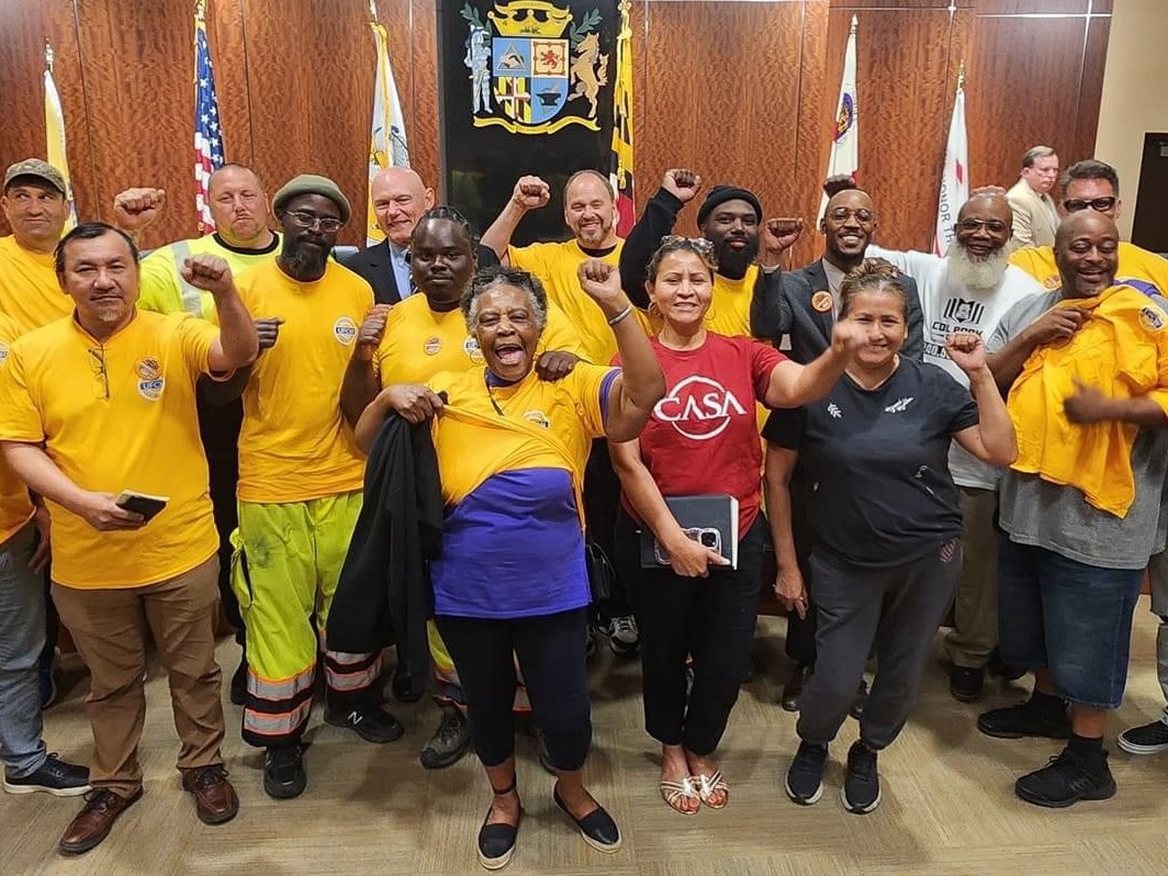 Laurel City Department of Public Works Employees in Maryland Join Local 1994 MCGEO - The United ...