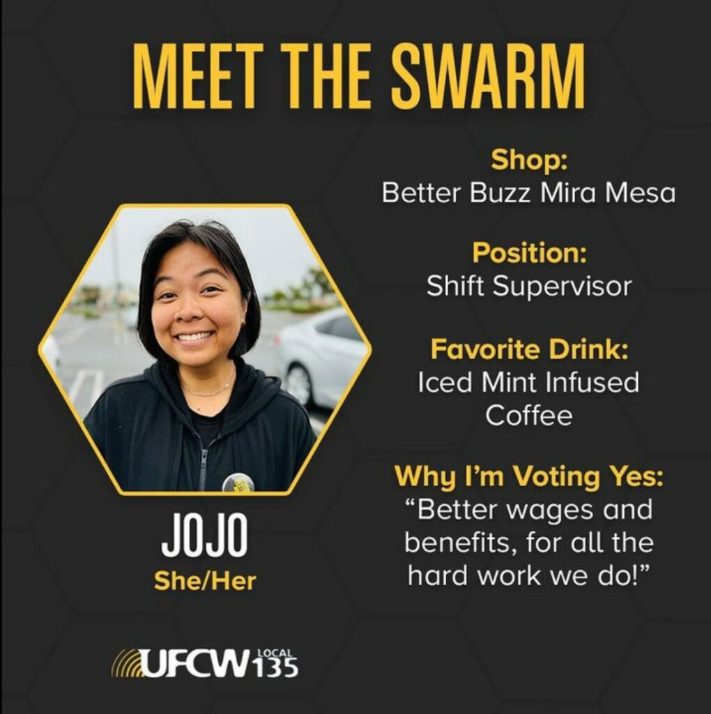 More Better Buzz Coffee Workers in California Join Local 135 - The ...