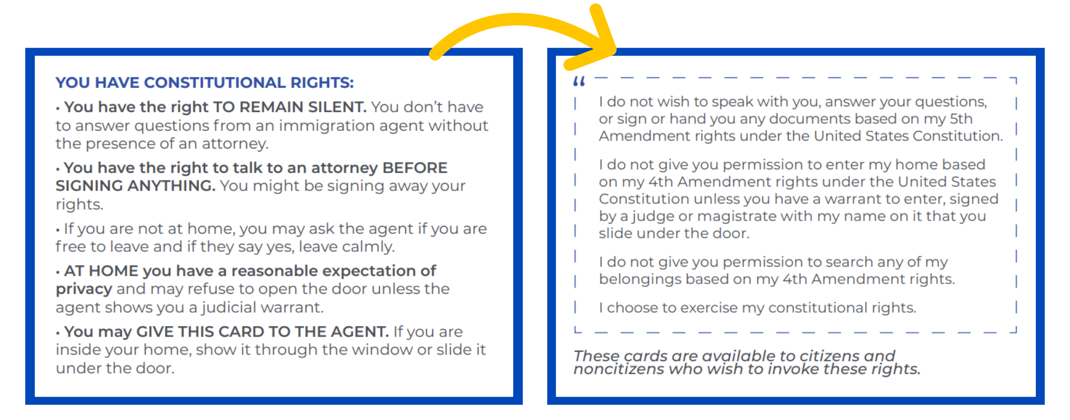 Know Your Rights Cards - The United Food & Commercial Workers ...
